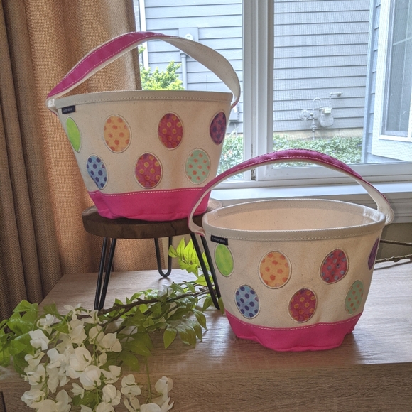 Lands' End | Holiday | Lands End Better Basket Durable Canvas Easter ...